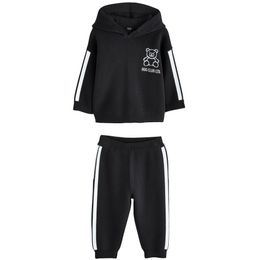 next Jogginganzug Jungen Gr&ouml;&szlig;e 86 schwarz / wei&szlig;