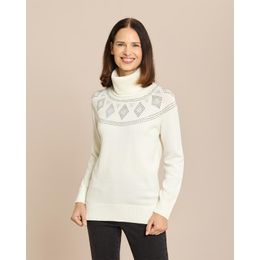 Helena Vera Pullover mit Norweger-Strass-Deko