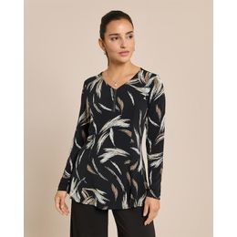 Couture Line Shirt mit Schößchen und Reißverschluss