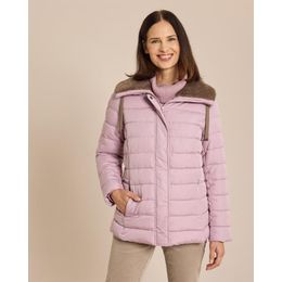 Helena Vera Steppjacke mit Webpelzkragenfutter