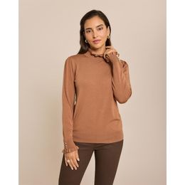 Judith Williams Feinstrick R&uuml;schenpullover mit Lyocell