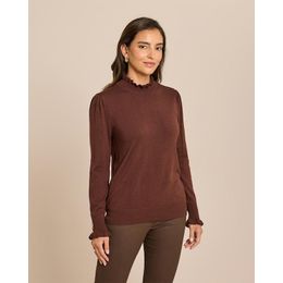 Judith Williams Feinstrick R&uuml;schenpullover mit Lyocell