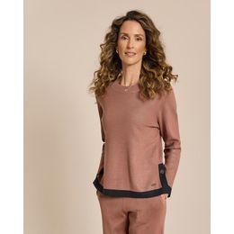 THOMAS RATH Boxy Strickpullover mit Knöpfen