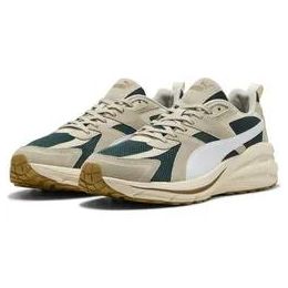 Sneaker Puma "Hypnotic Sneakers Erwachsene", Gr. 42, weiß (grün terrain weiß desert dust beige), Obermaterial: Leder, Synthetik; Futter: Textil; Innensohle: Textil; Laufsohle: Gummi, Schuhe