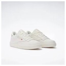 Sneaker Reebok CLASSIC "CLUB C REVENGE", Gr. 38, chalk, frostedberry, bleachedpeach, Leder, Synthetik, Schuhe