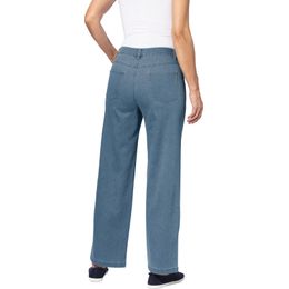 WITT Damen Jeans in weiter Form, blue-bleached, Gr&ouml;&szlig;e 19