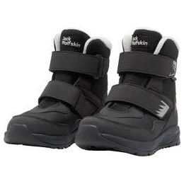 Winterboots Jack Wolfskin "POLAR BEAR-B TEXAPORE MID VC K", Damen, Gr. 35, phantom, Synthetik, Textil, Sportlich, Schuhe, Snowboots, Winterstiefel, Winterschuhe, wasserdicht & gefüttert