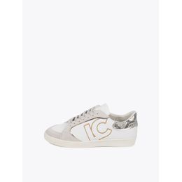 Lola Casademunt Sneaker Damen Gr&ouml;&szlig;e 39 gold / hellgrau / silber / wei&szlig;