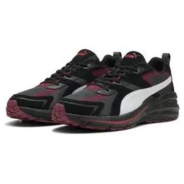 Sneaker Puma "Hypnotic Sneakers Erwachsene", Gr. 36, schwarz-weiß (dusky gray weiß schwarz for all time rot), Obermaterial:, Leder; Futter: Textil; Innensohle: Textil; Laufsohle: Gummi, Schuhe