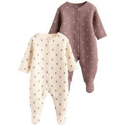 Next Schlafanzug Jungen Gr&ouml;&szlig;e 74 beige / braun