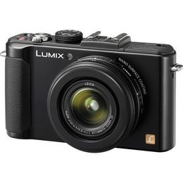 Panasonic Kompakt Kamera Lumix DMC-LX7 - Schwarz + Leica Leica DC Vario-Summilux 24-90 mm f/1.4-2.3 f/1.4-2.3