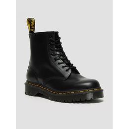 Dr. Martens Leder-Boots in Schwarz - 10% | Größe 46 | Damen-stiefel