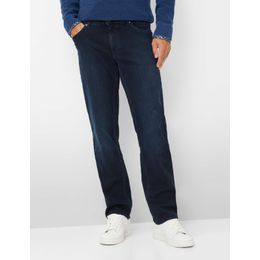 Brax Herren Five-Pocket-Hose Style COOPER BLUE BLACK USED, denim dunkelblau, Gr. 30/32