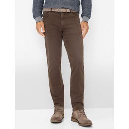 Brax Herren Five-Pocket-Hose Style COOPER NOUGAT, dunkelbraun, Gr. 30/30
