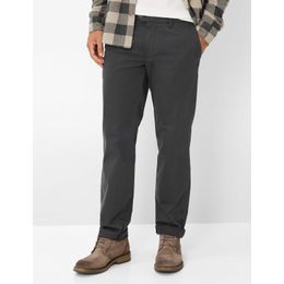 Eurex By Brax Herren Flatfronthose Style JIM GREY, grau, Gr. 24