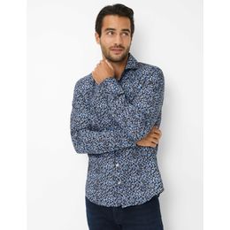 Brax Herren Hemd Style HAROLD baltic, Blau, Gr. L