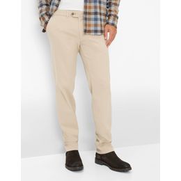 Eurex By Brax Herren Flatfronthose Style JOE CREAM, hellbeige, Gr. 24