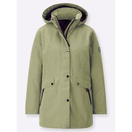 WITT Damen Outdoorjacke mit Stepp-Futter, schilf, Gr&ouml;&szlig;e 52