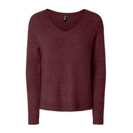 Pieces Pullover 'PCELLEN' Damen Gr&ouml;&szlig;e M weinrot