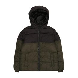Jack & Jones Jack & Jones Junior Jacke 'MAZE' Jungen Größe 140 braun / dunkelgrün