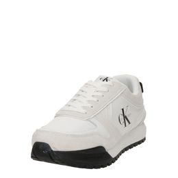 Calvin Klein Sneaker 'TOOTHY RUNNER' Herren Gr&ouml;&szlig;e 43 grau / schwarz / wei&szlig; / offwhite