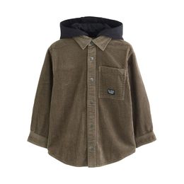 next Jacke Jungen Gr&ouml;&szlig;e 158 khaki / schwarz