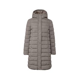 Tchibo - Steppmantel mit Kapuze - Damen - Gr. 50 - taupe