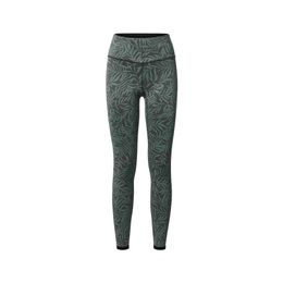 Tchibo - Wende-Sporttight - Damen - Gr. XL - olivgrün/print