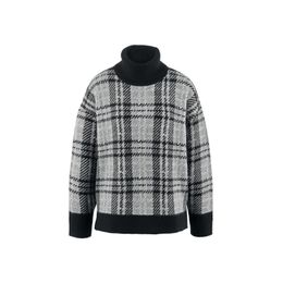 Tchibo - Strickpullover mit Rollkragen - Damen - Gr. XXL - weiß/jacquard