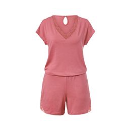 Tchibo - Jumpsuit-Pyjama - Damen - Gr. S - rosé