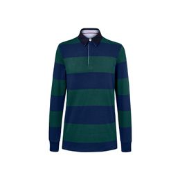 Tchibo - Langarm-Poloshirt - Herren - Gr. XL - blau/gestreift