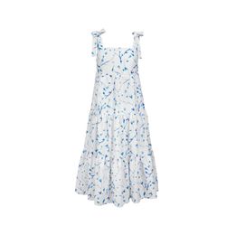 Tchibo - Bedrucktes Webkleid - Damen - Gr. 40 - weiß/print