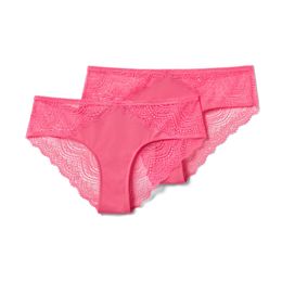 Tchibo - 2 Brazilslips - Damen - Gr. XL - pink