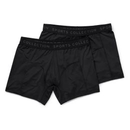 Tchibo - 2 Sport-Slipboxer - Herren - Gr. L/6 - schwarz