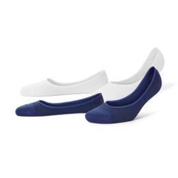 Tchibo - 2 Paar Sneaker-F&uuml;&szlig;linge - Damen - Gr. 41-43 - dunkelblau