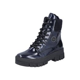 Rieker Schnürstiefelette Damen Größe 42 navy Winterschuhe