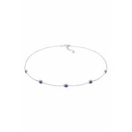 Elli Kette Damen Gr&ouml;&szlig;e 36 blau / silber