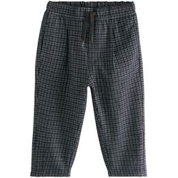 next Hose Jungen Gr&ouml;&szlig;e 110 grau / schwarz