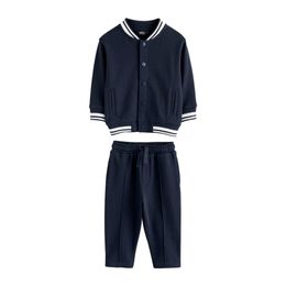 next Set Jungen Größe 98 navy / weiß