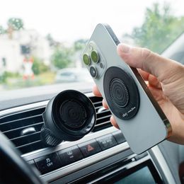 Silwy x Fidlock MAGNET-Vakuum-Handyhalterung Universal f&uuml;r Auto-L&uuml;ftungsgitter inkl. Magnet-Vakuum Patch - Halterungen & F&auml;cher