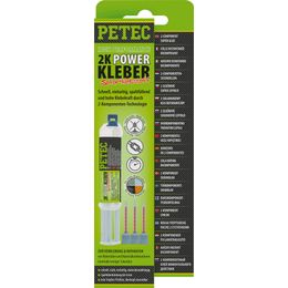 Petec 2K Power Kleber high performance Doppelspritze 11 ml - Klebstoffe & Dichtmittel
