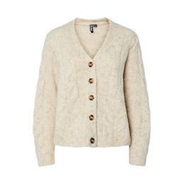Pieces Knit Cardigan 'PCNINA' female Beige size XL