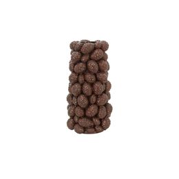 HOME STORY Vase 3D Zapfen braun Steingut Maße (cm): B: 20,5 H: 41 T: 20.0 » Möbel Kraft