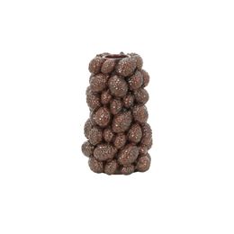 HOME STORY Vase 3D Zapfen braun Steingut Maße (cm): B: 18,3 H: 31,3 T: 17.8 » Möbel Kraft