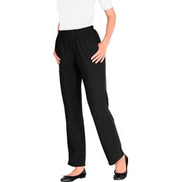 Damen Fleecehose in Micro-Fleece-Qualit&auml;t schwarz, Gr&ouml;&szlig;e 54
