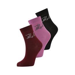 K by KARL LAGERFELD Karl Lagerfeld Socks female Purple, Red, Black size 39-42