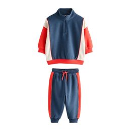 next Jogginganzug Jungen Gr&ouml;&szlig;e 74 navy / rot / wei&szlig;