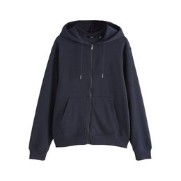 next Zip-Up Hoodie male Blue size XS