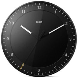 Braun Wanduhr Schwarz