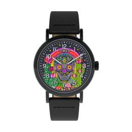 Timex Analoguhr 'Timex Weekender Day of the Dead' Herren Gr&ouml;&szlig;e One Size mischfarben / schwarz